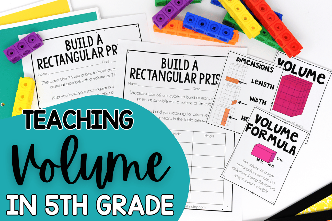 Teaching Volume - (Free Volume Hands-on Activity and Posters)
