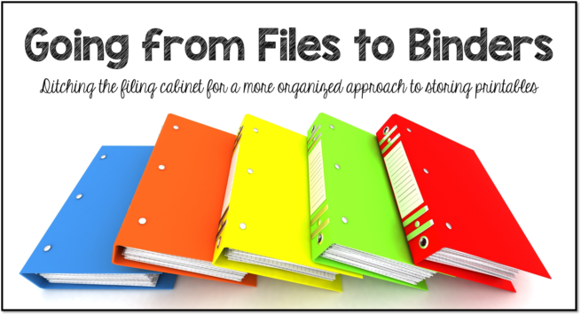 Going From Files to Binders - Teaching with Jennifer Findley