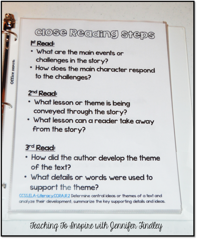 Close Reading Resources {Mega Kit} - Teaching with Jennifer Findley