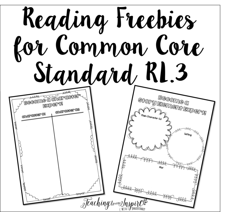 Common Core Reading: Teaching Story Elements - Teaching with Jennifer ...
