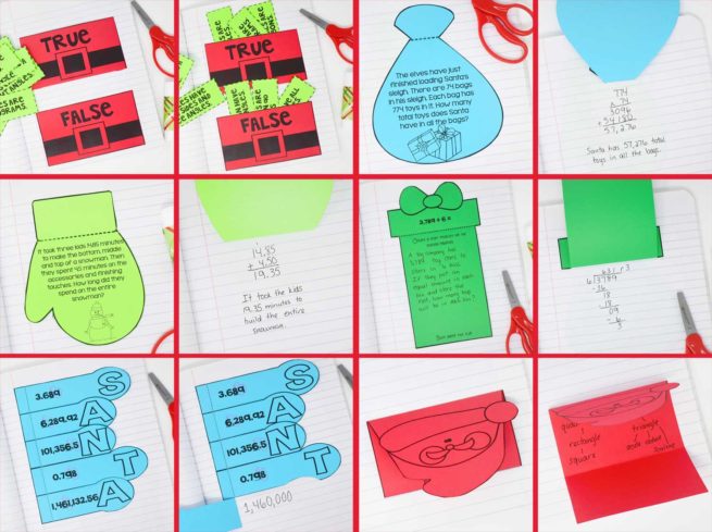 FREE Christmas Math Review for 5th Grade - Teaching with Jennifer Findley