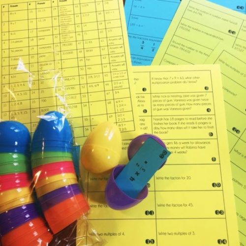 Test Prep Egg Hunt Activity - Teaching with Jennifer Findley