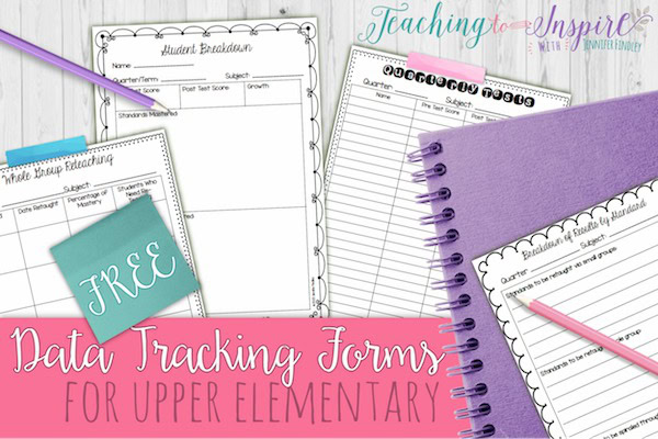 Track Data from Assessments with this Simple (and FREE) Form