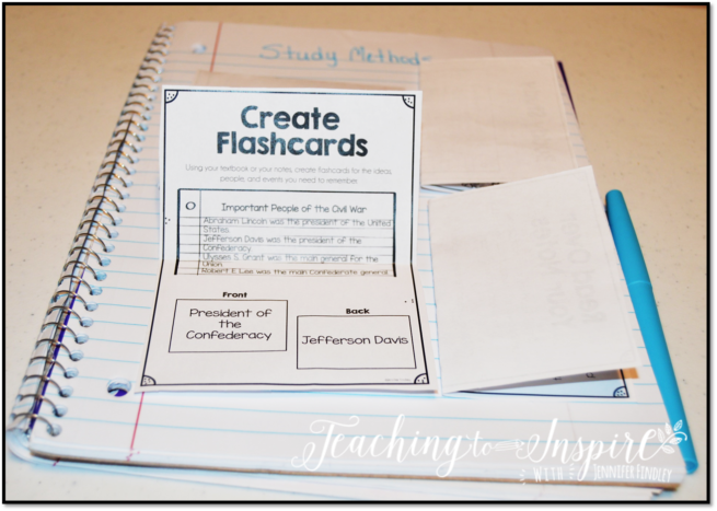 Teaching Students How to Study - Teaching with Jennifer Findley