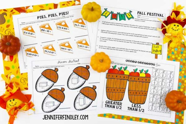 Fall Activities for Upper Elementary Classrooms - Teaching with ...