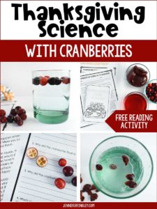 Thanksgiving Science Activities {With Cranberries} - Teaching with ...