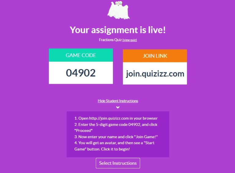 Quizizz {A Self Paced Online Review Game} - Teaching with Jennifer Findley