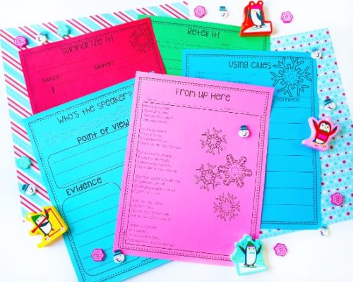 Winter Break Packet Ideas for Upper Elementary {Freebie Included ...