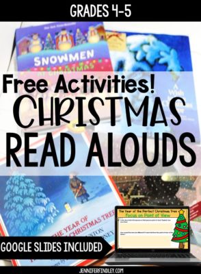 Christmas Read Alouds for Upper Elementary {Free Activities} - Teaching ...