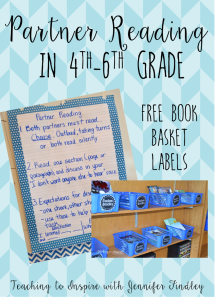 Partner Reading in Upper Elementary