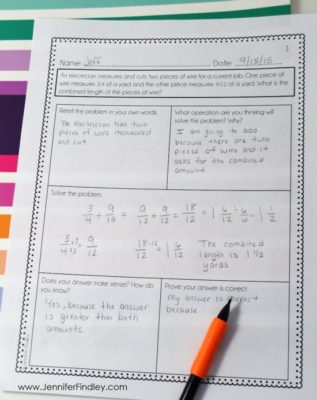 7 Ways to Support Students with Math Centers - Teaching with Jennifer ...