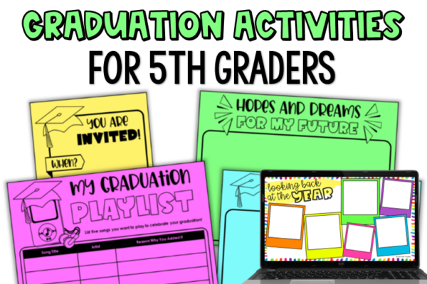 Free End of Year Activity - Graduation Reading Activity