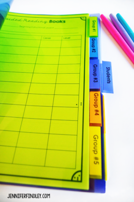 Guided Reading Binder for Upper Elementary {Free Forms} - Teaching with ...