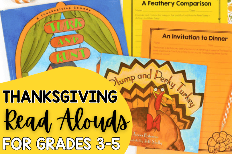 Thanksgiving Read Alouds for Upper Elementary {Free Printables ...