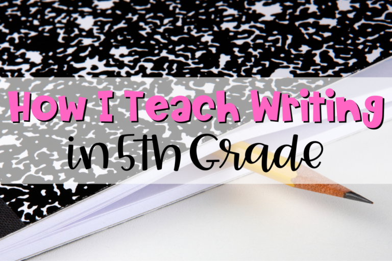 How to Get Students Excited About Writing - Teaching with Jennifer Findley