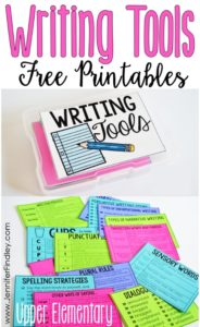 Writing Toolkits (Free Writing Resources for Upper Elementary ...