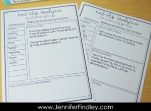 Tips for Using Exit Slips in Upper Elementary - Teaching with Jennifer ...