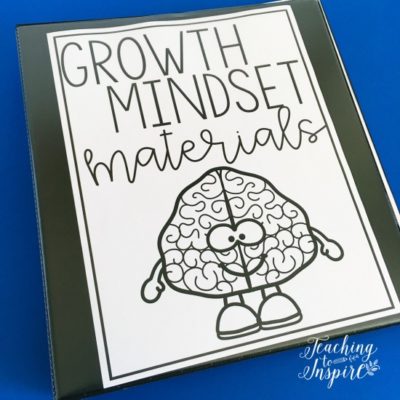 Promoting and Teaching Growth Mindset All Year Through Portfolios ...