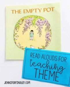 Read Alouds to Teach Theme | Mentor Texts for Reading Series