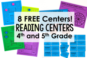 Free Reading Posters (4th-5th Grade) - Teaching with Jennifer Findley