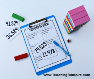 Whole Number Game | FREE Jenga Game - Teaching with Jennifer Findley