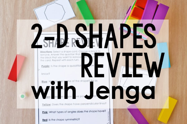 Parts of Speech Review with Jenga | Free Printables - Teaching with ...