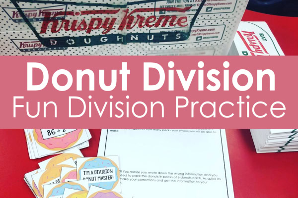 FREE Division Practice with Donuts Activities - Teaching with Jennifer ...