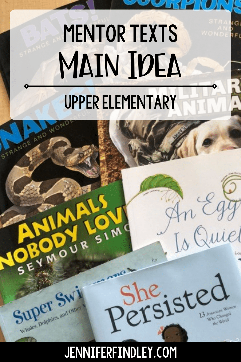 Read Alouds for Teaching Main Idea | Mentor Texts for Reading ...