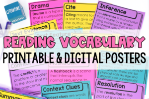 Free Reading Posters (4th-5th Grade) - Teaching with Jennifer Findley