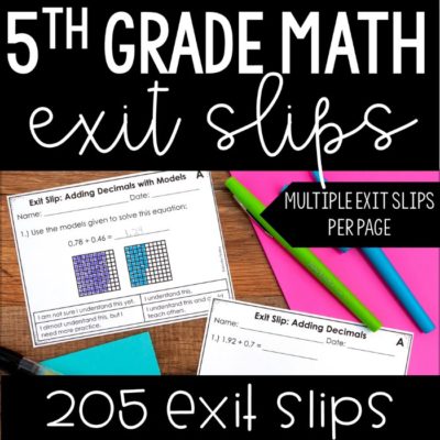 Free Math I Can Statements for 5th Grade - Teaching with Jennifer Findley