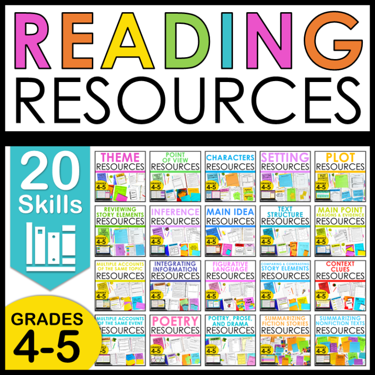 Guided Reading Materials and Supplies for Upper Elementary