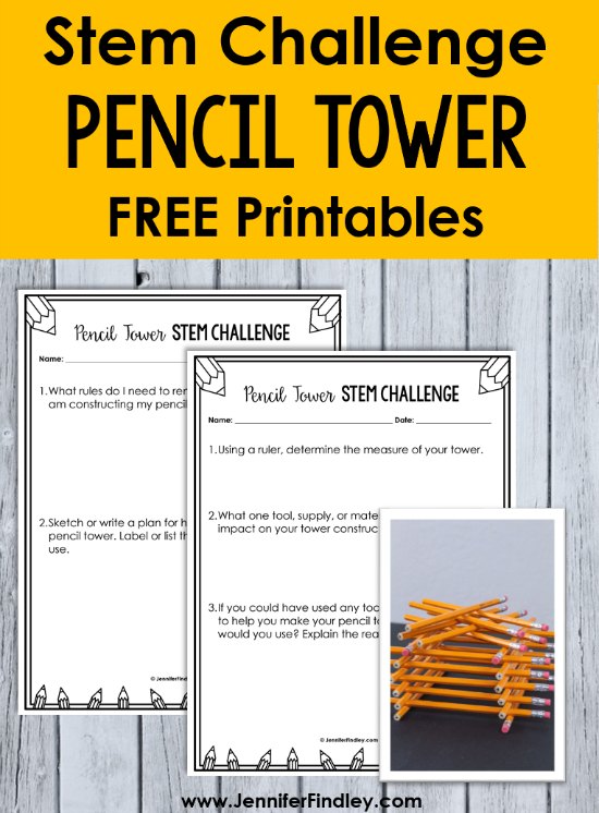 STEM Activities with Pencils - Teaching with Jennifer Findley