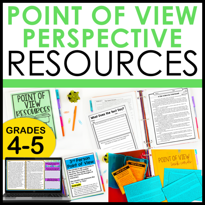 Free Point of View Activities - Teaching with Jennifer Findley