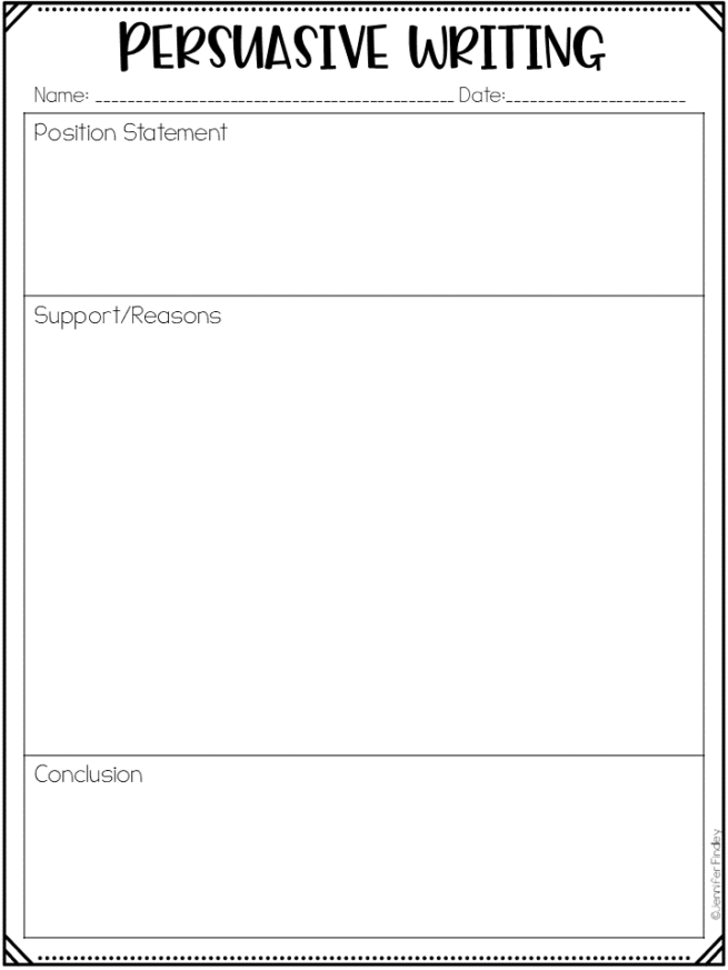 The VERY Simple Writing Graphic Organizers My Students Use | Free ...