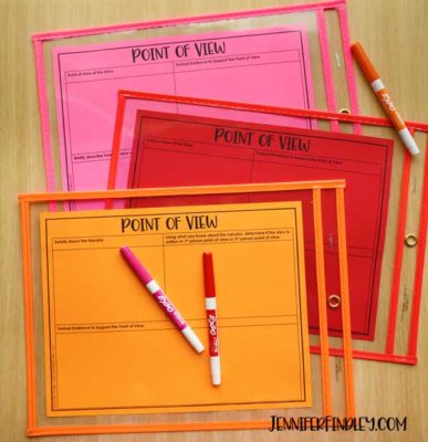 Free Point of View Activities - Teaching with Jennifer Findley