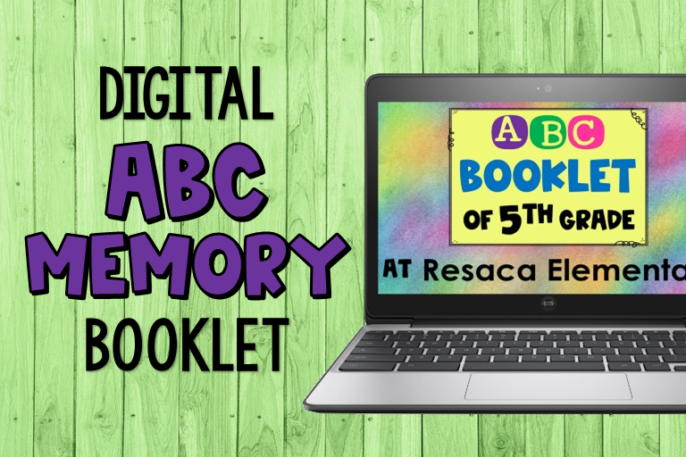 Free Digital ABC Memory Booklet - Teaching with Jennifer Findley