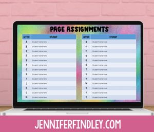 Free Digital ABC Memory Booklet - Teaching with Jennifer Findley