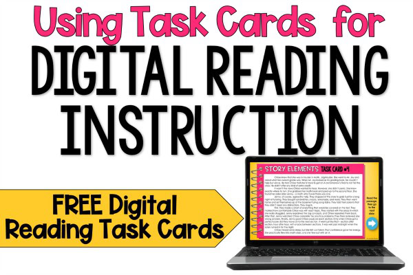 Free Digital Reading Activities - Teaching with Jennifer Findley