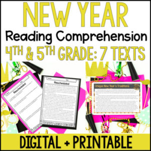 New Year’s Resolution Activity (Digital + Printable)