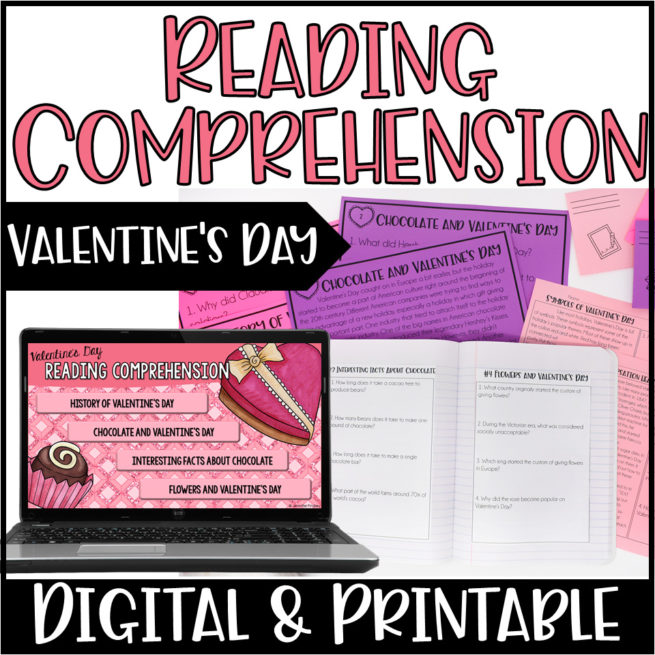 Valentine's Day Party Activity for Upper Elementary