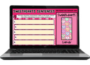 Free Digital Valentine's Day Activities - Teaching with Jennifer Findley