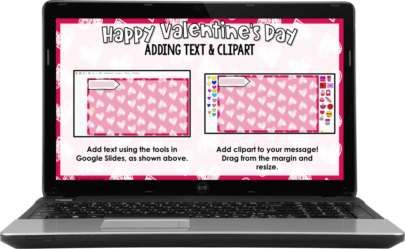Free Digital Valentine's Day Exchange - Teaching with Jennifer Findley