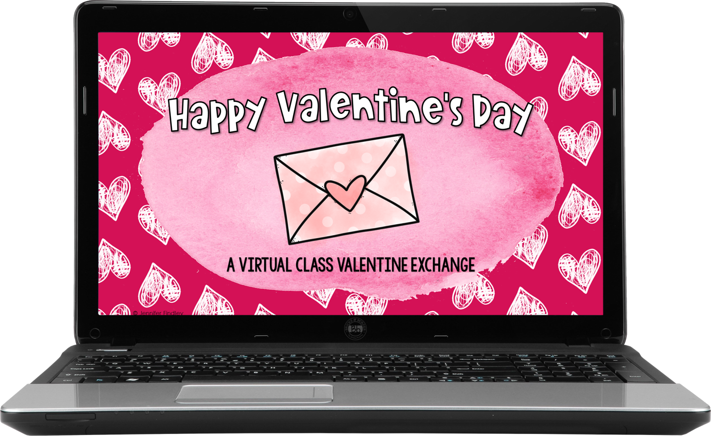 Free Digital Valentine's Day Exchange - Teaching with Jennifer Findley