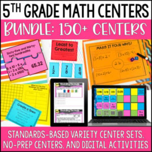 Free Math I Can Statements for 5th Grade - Teaching with Jennifer Findley