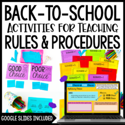 Free Back to School Activities for Grades 3-5