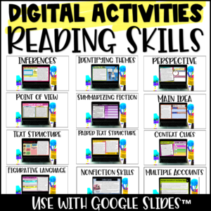 Free Digital Reading Interest Surveys - Teaching with Jennifer Findley