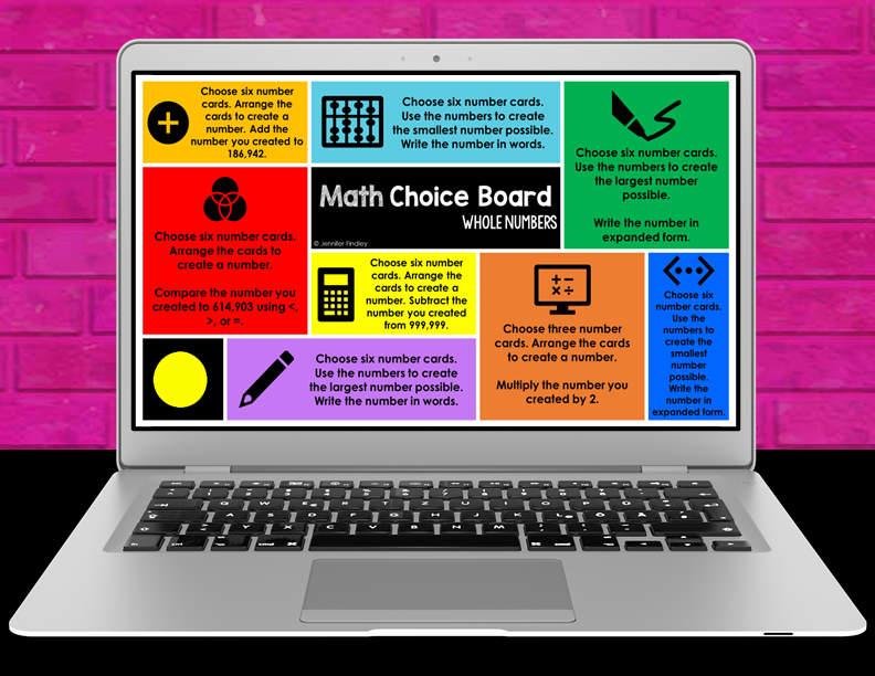 Free Digital Math Centers Starter Pack - Teaching with Jennifer Findley