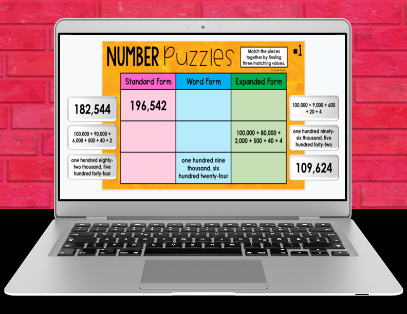 Free Digital Math Centers Starter Pack - Teaching with Jennifer Findley