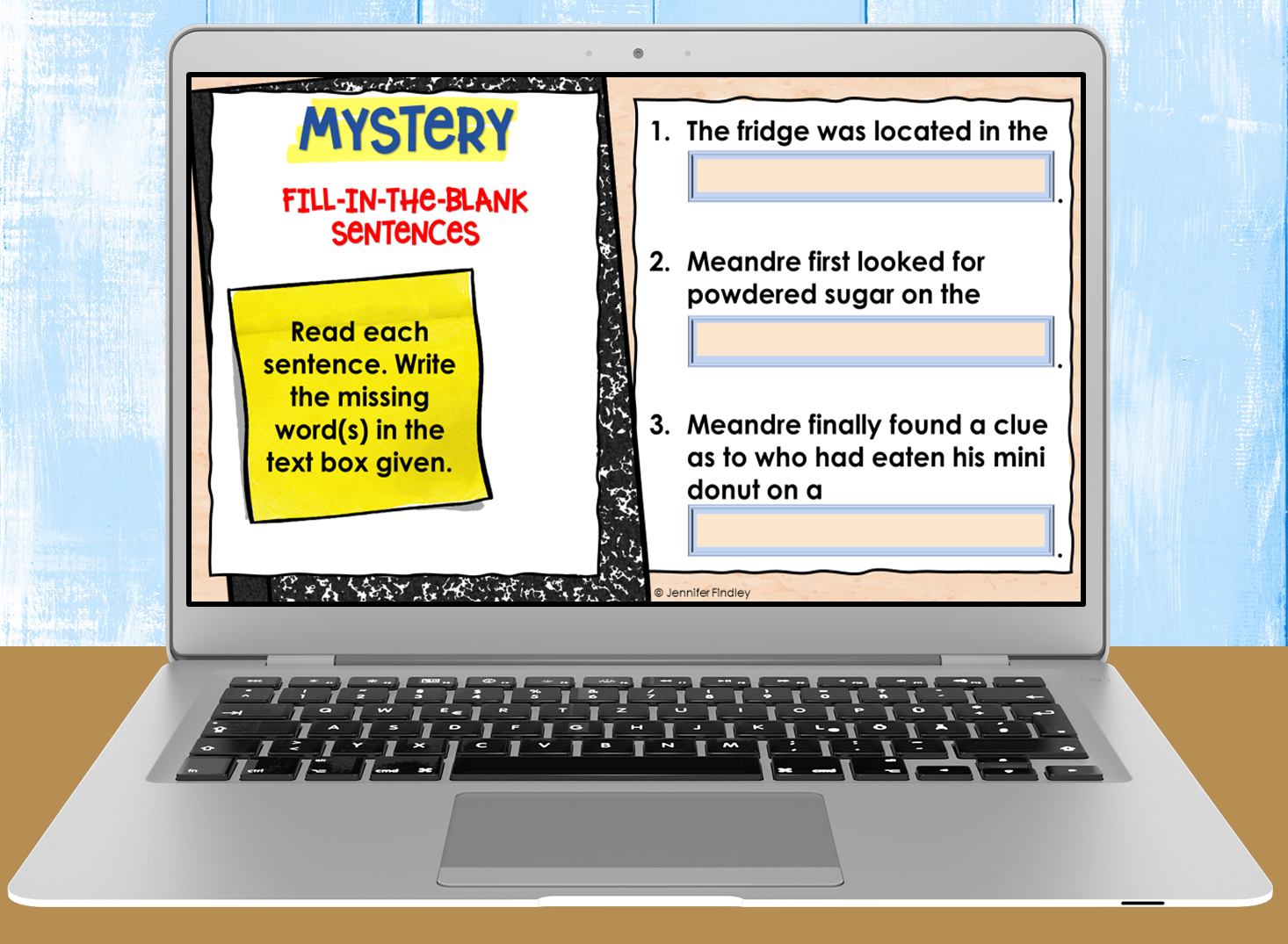 Free Digital Reading Activities - Teaching with Jennifer Findley