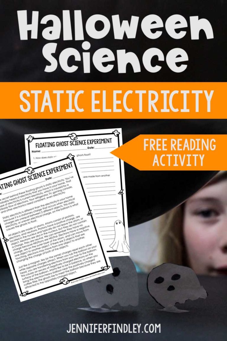 Halloween Science Experiment | Static Electricity Demonstration ...